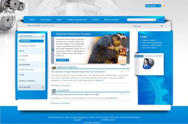 Extra Portal Development - GrapesTech Solutions